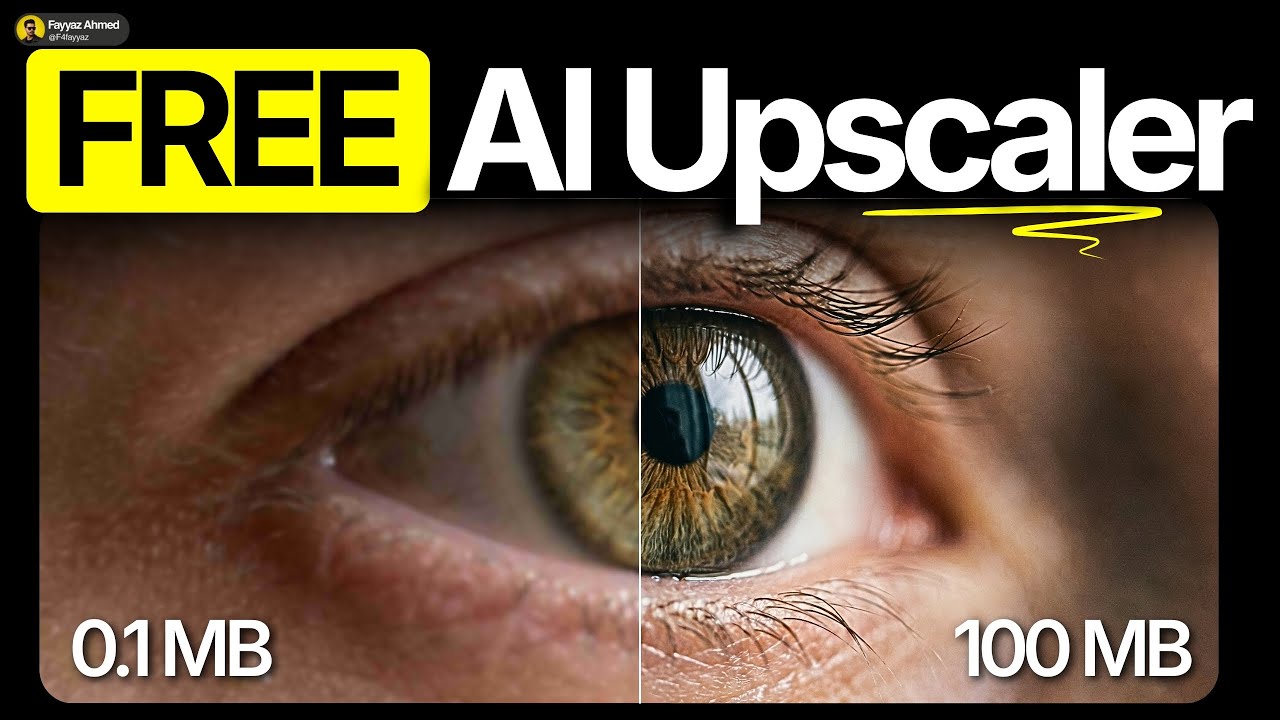 2 FREE AI Tools to Upscale Image Free in 2026 ( No Watermark )