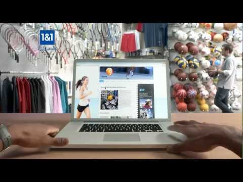 1&1 MyWebsite UK Commercial 2013