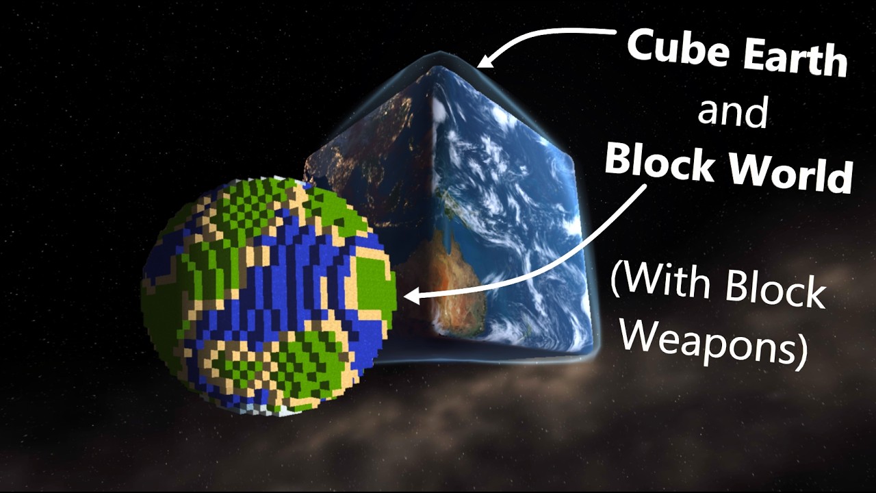 Cube Earth and Block World Tutorial (Solar Smash Easter Eggs)