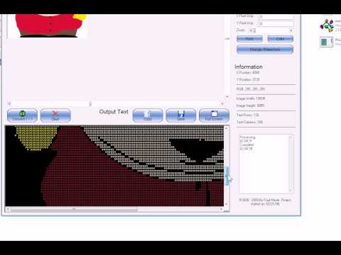 Picture to Ascii Converter Program