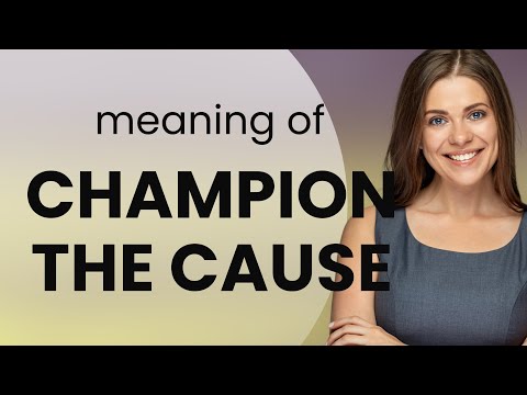 Championing the Cause: Make a Difference Through Your Words