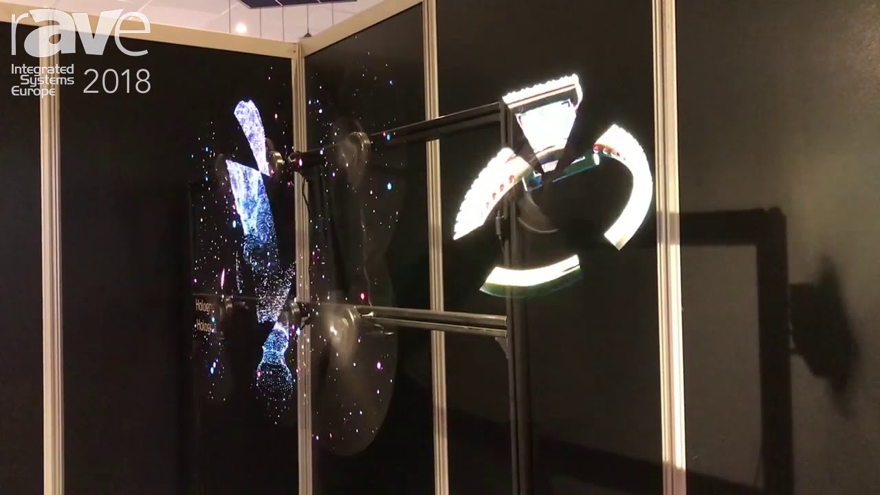ISE 2018: Hologruf Showcases Innovative 3D Hologram Display Solutions