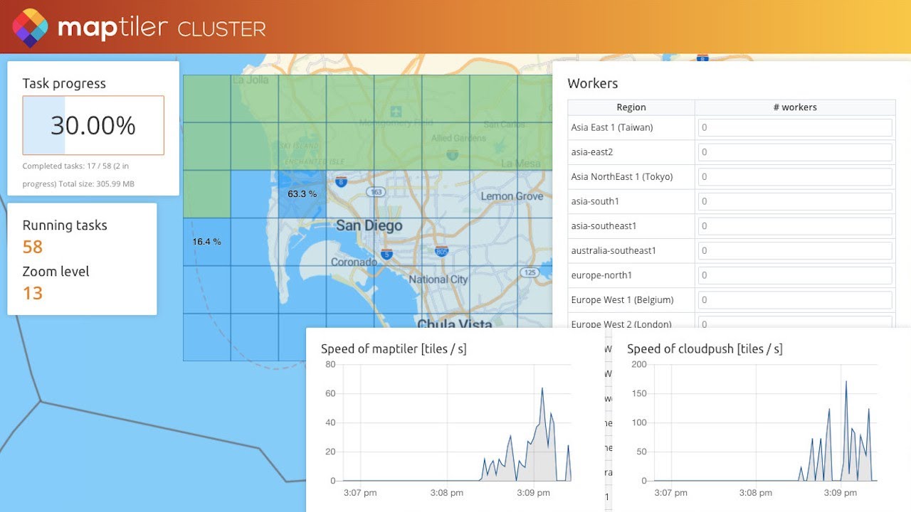 Geospatial big data processing technology | MapTiler