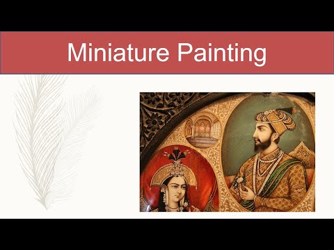 Indian Painting: Miniature Painting||Early Miniature Painting