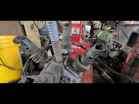 Hunter tc3250 tire changer machine fix for stuck clamps