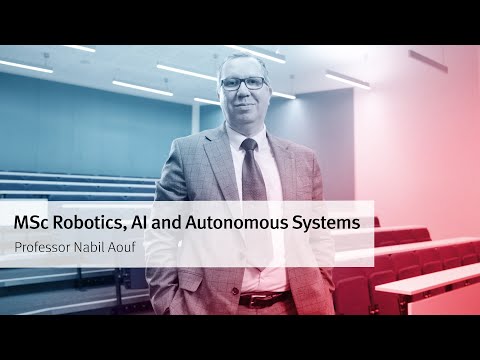 Meet Professor Nabil Aouf, Programme Director of MSc Robotics, AI and Autonomous Systems at City