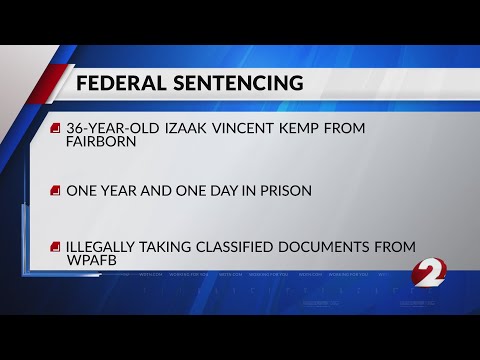 Former contractor at WPAFB sentenced for taking 2,500 pages of classified information