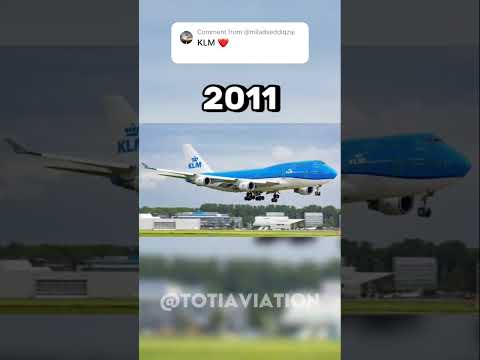 The evolution of KLM 🇳🇱 #aviation