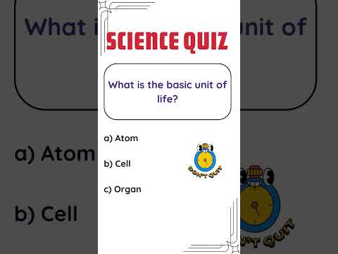 Science Quiz | Science Questions and Answers #shorts