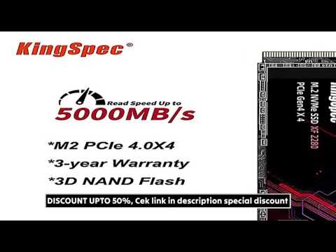 KingSpec SSD M.2 NVME 1TB 2TB M2 2280 500g PCIe 4.0 HD 5000mb/s Nmve Gen4 Hard Disk Drive