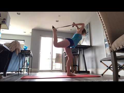 Stretching with the Yoga Strap