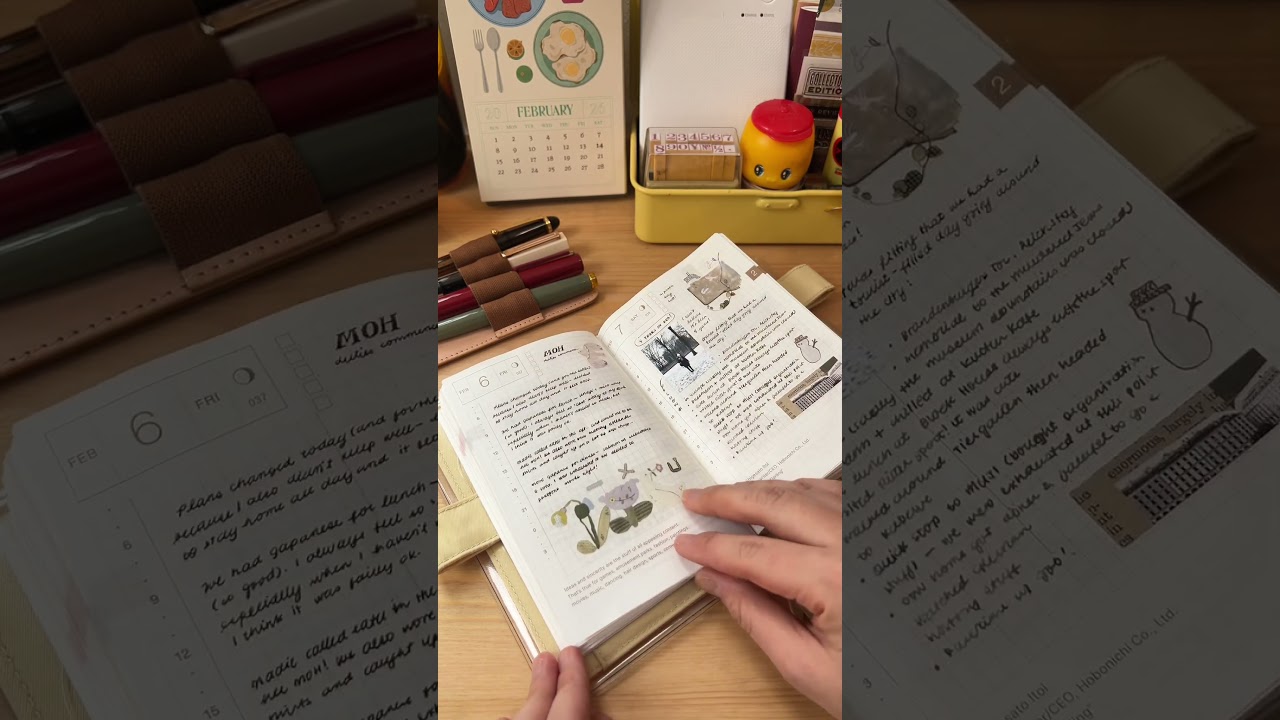 A week in my journal 📔