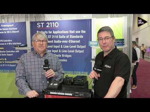 Studio Technologies introducing their latest Dante and 2110 products at NAB 2024