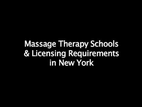 Requirements to become a licensed massage therapist (LMT) in New York