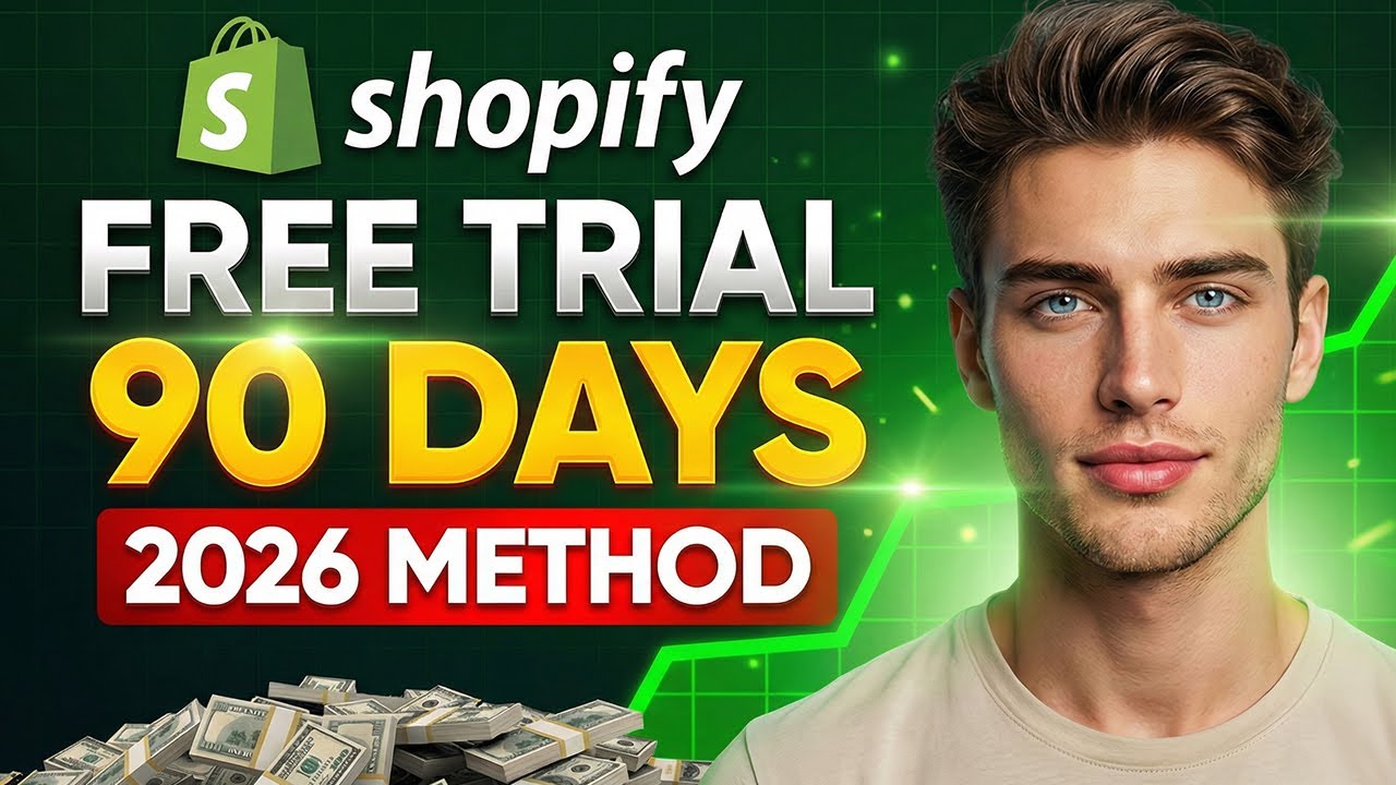 Shopify Free Trial ✅ Try Shopify For 90+ Days – Start With Zero Risk!