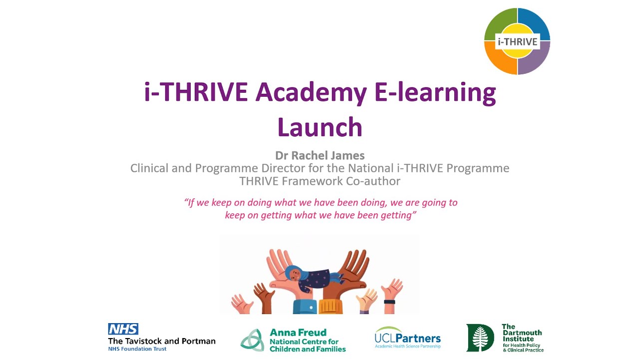 i-THRIVE Academy E-learning Launch