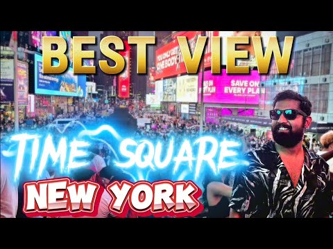 Time Square , New York - BEST VIEW #learnwithloki #ustamilvlogs