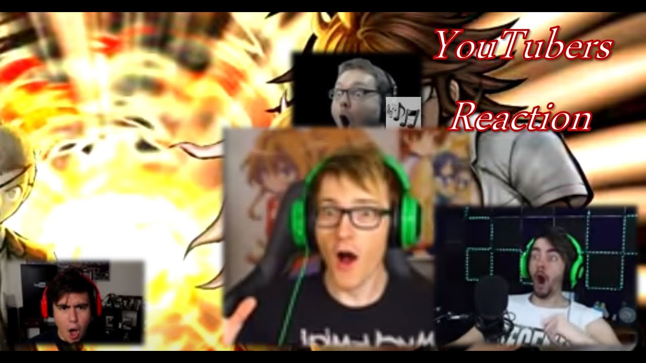 YTbers react to the beginning of the end of Jabberwock Island - Danganronpa 2 (SPOILERS CHAPTER 5 !)