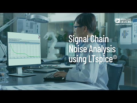 VT3001 Signal Chain Noise Analysis using LTspice
