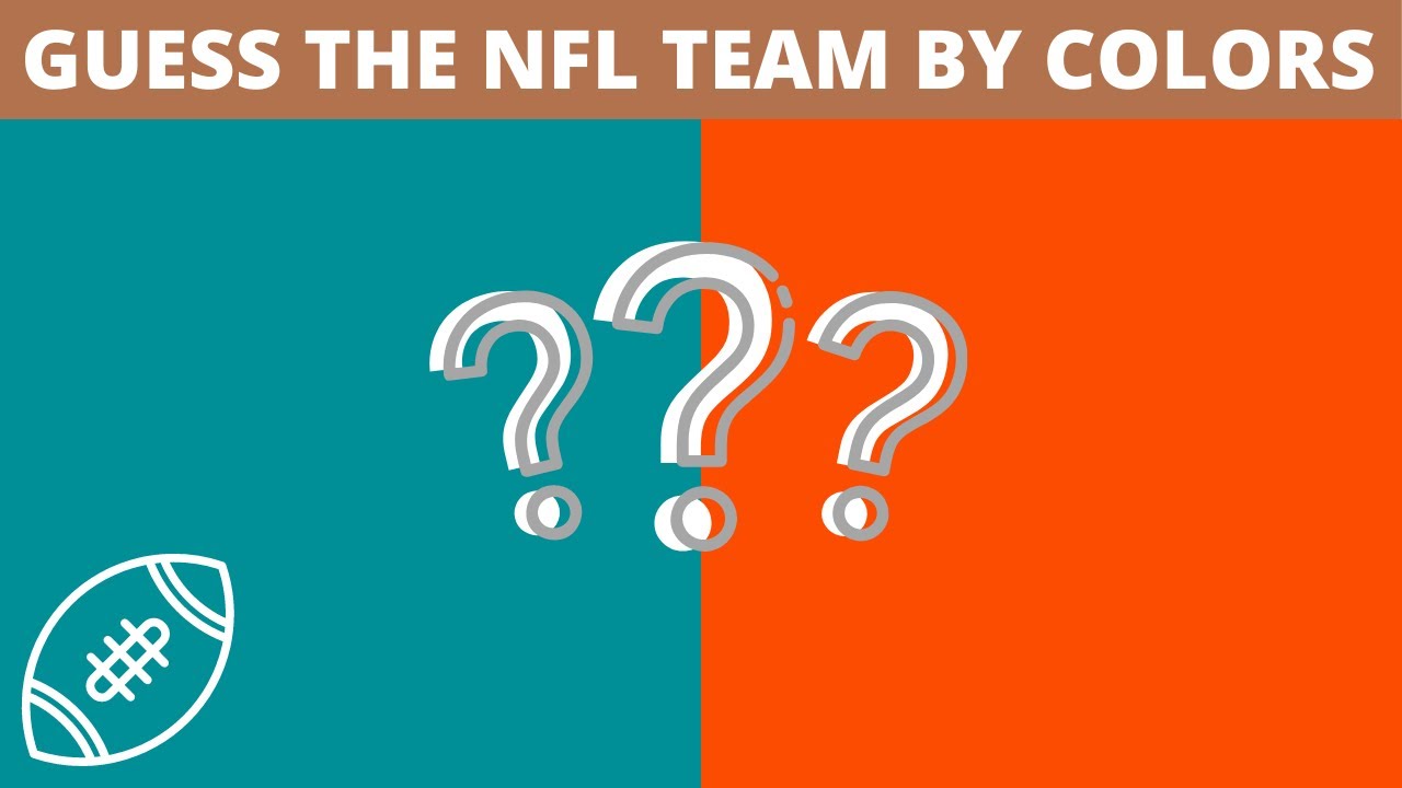 Guess the NFL Team by Colors in 5 seconds! | Trivia Challenge