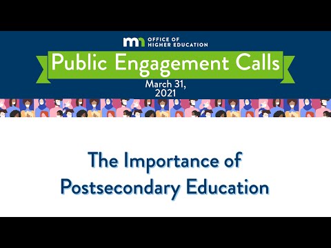 The Importance of Postsecondary Education