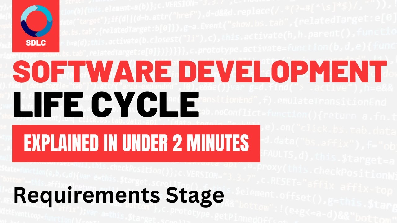 Requirements Stage - The Software Development Life Cycle