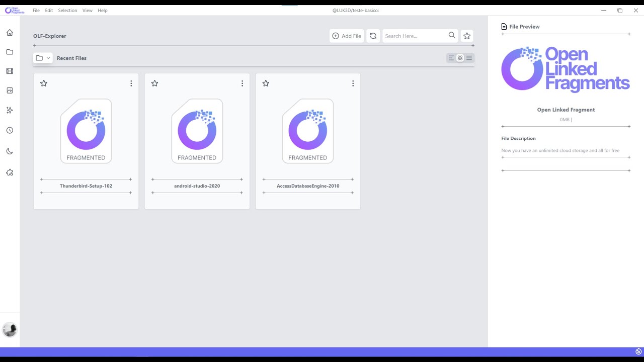 Github + Open Linked Fragmentes = Unlimited cloud storage