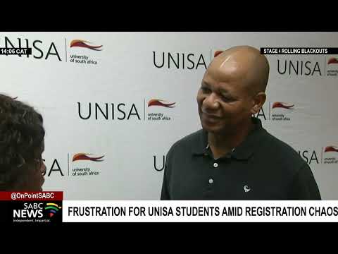 Unisa students frustrated by registration process