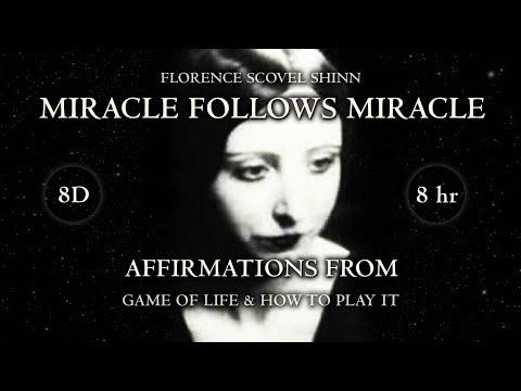 8D) Florence Scovel Shinn Miracle Affirmations - Game of Life & How to Play It - ASMR Sleep Hypnosis