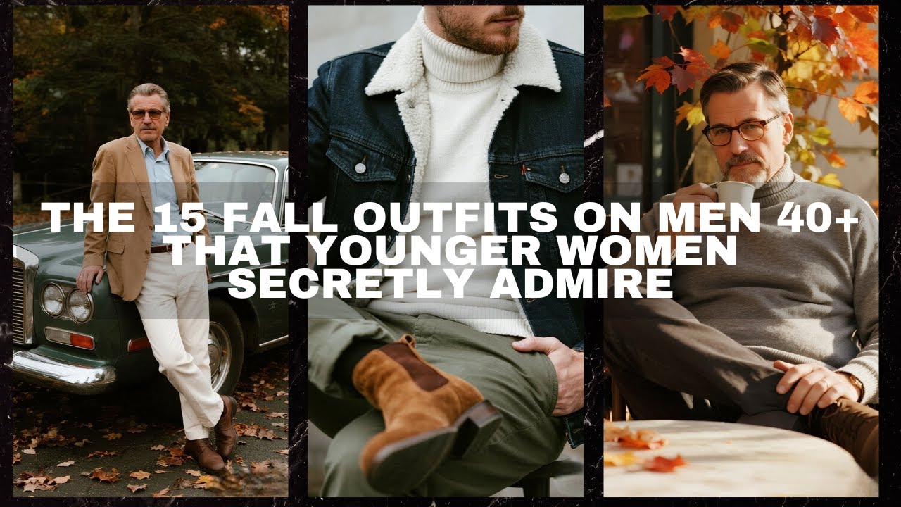 The 15 Fall Outfits on Men 40+ That Younger Women Secretly Admire