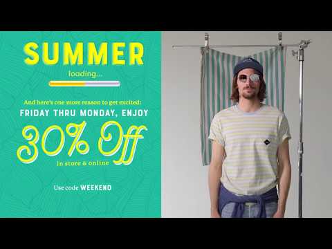 Memorial Weekend Summer Sale GIF | Life:Curated | Brooklyn, NY