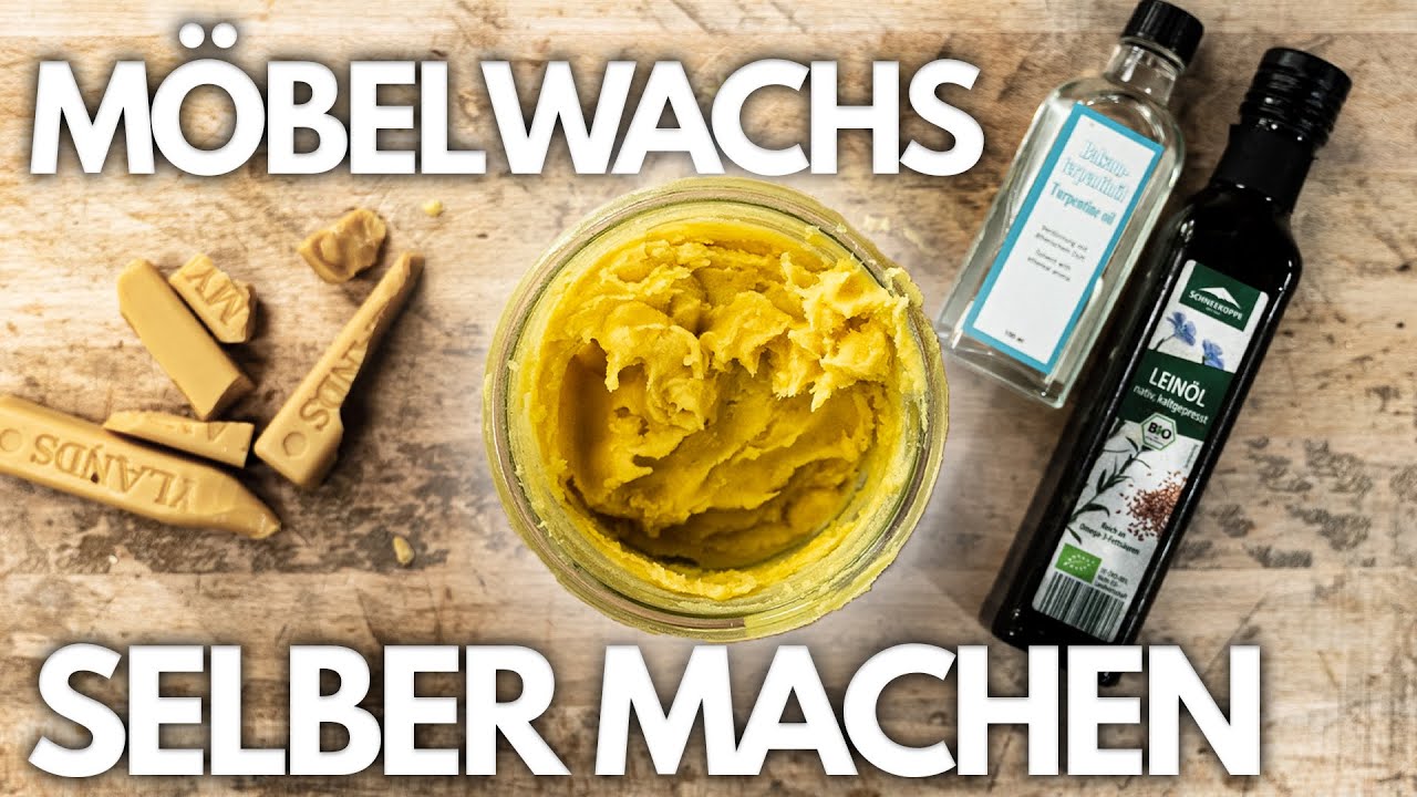 Möbelwachs schnell selber machen - Mit natürlichen Zutaten perfekt abstimmen