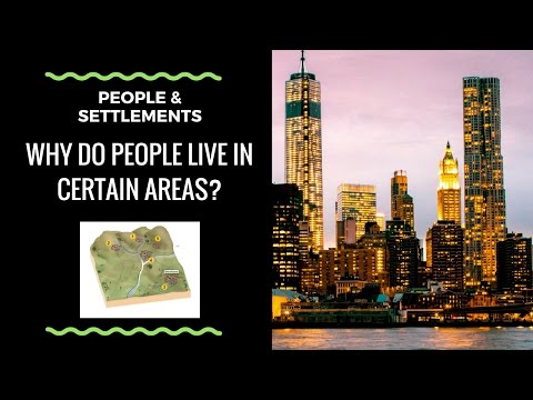 Why are towns and cities found in certain places? (Site & Situation)
