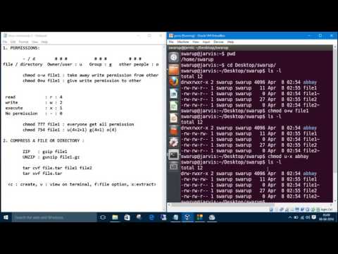 Linux Commands 5. File Permission : chmod