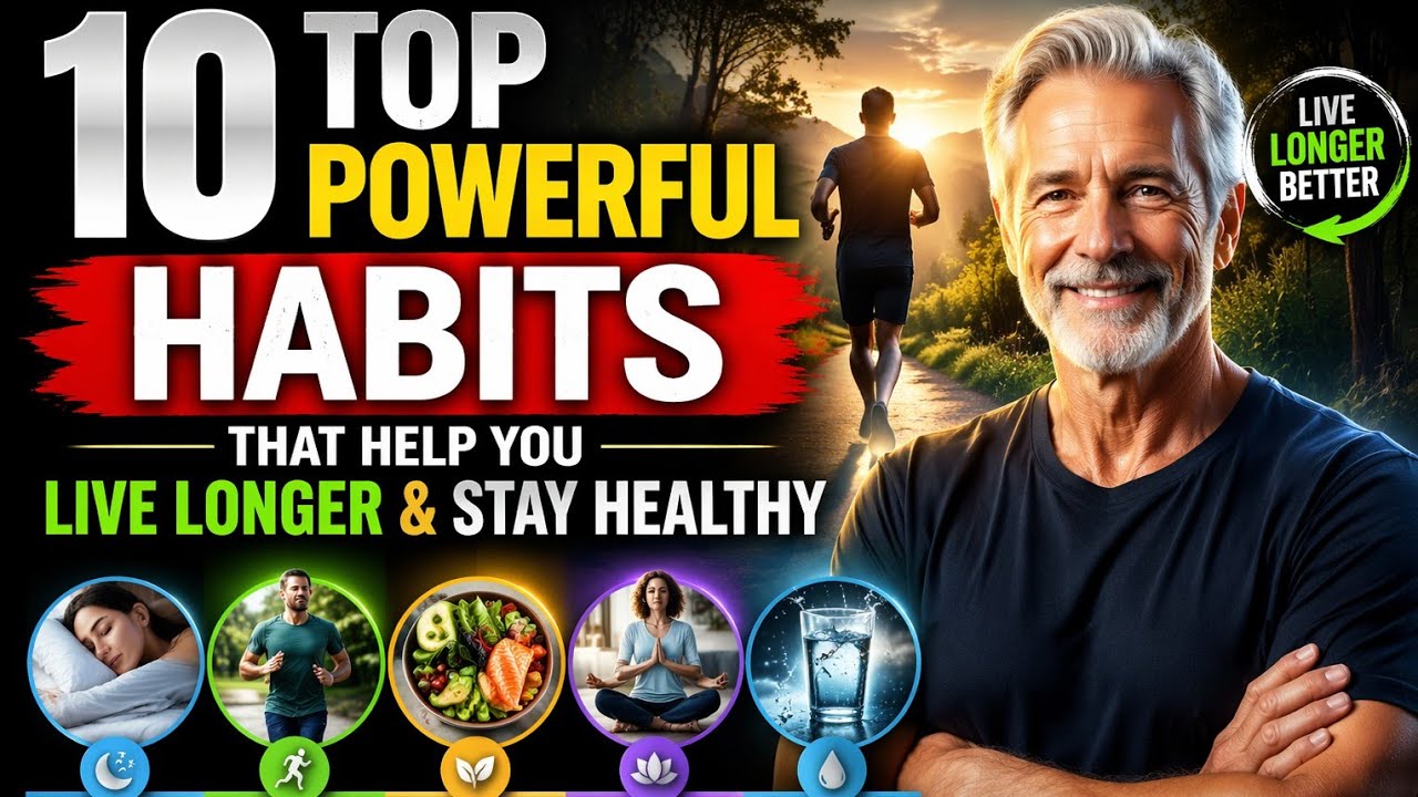 10 Powerful Habits That Help You Live Longer and Stay Healthy
