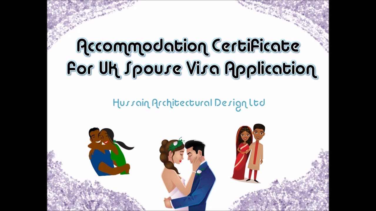Accommodation Certificate for UK Spouse Visa Application