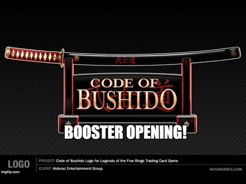 L5R: Code of Bushido Opening!