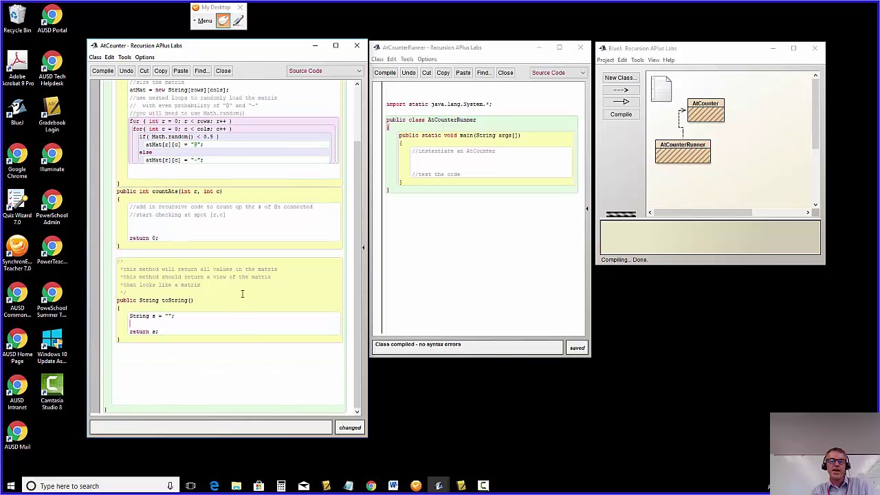 Matrix Recursion Lab, Part 1