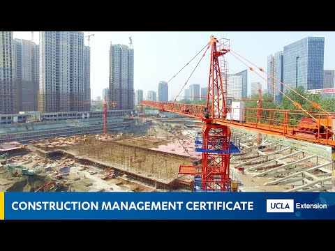 UCLA Extension: The Construction Management Certificate