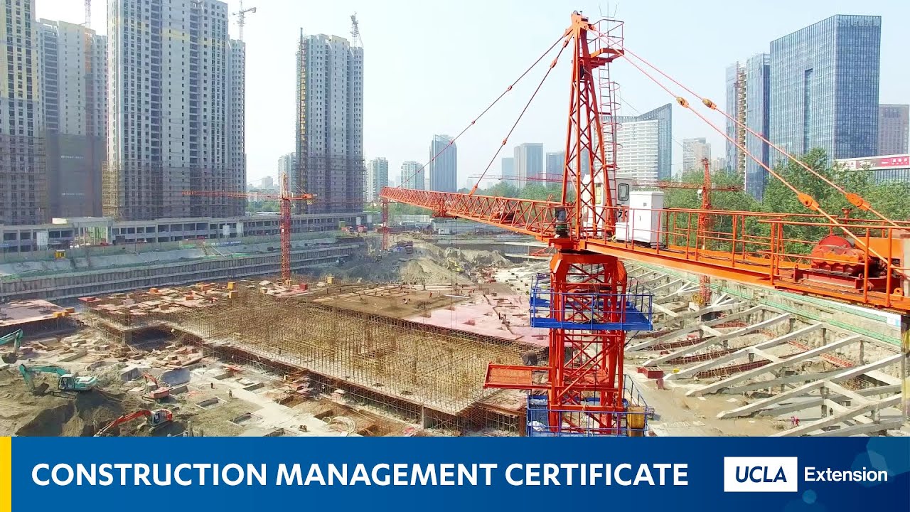 UCLA Extension: The Construction Management Certificate