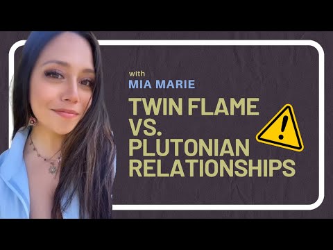 TWIN FLAME 🔥 VS. PLUTONIAN RELATIONSHIPS (Dangerous Soulmates) ⚠️ 🛑