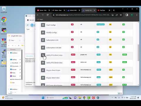 6- How to install and use V2rayN windows application to use Reality VPN