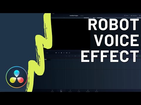 How to Create a Robot Voice in DaVinci Resolve
