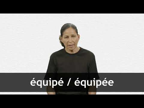 English Translation of “ÉQUIPÉ” | Collins French-English Dictionary