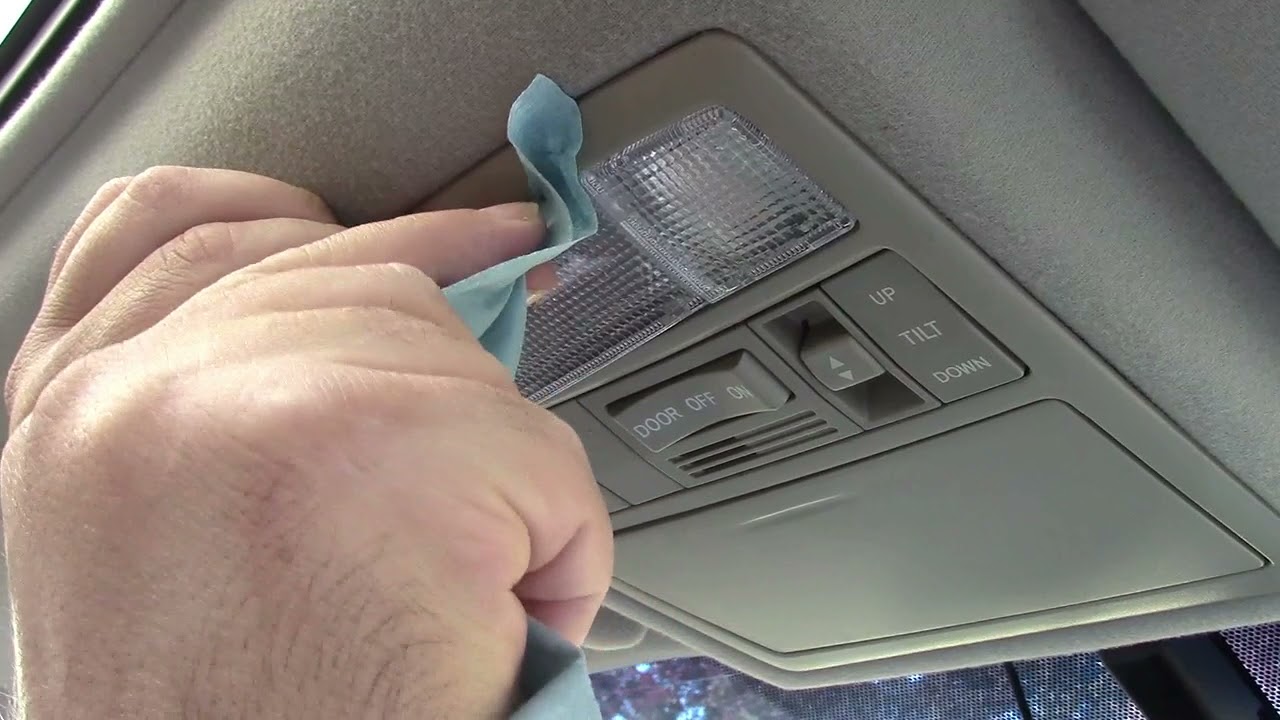 How To Replace Dome Light 2007-2009 Toyota Camry