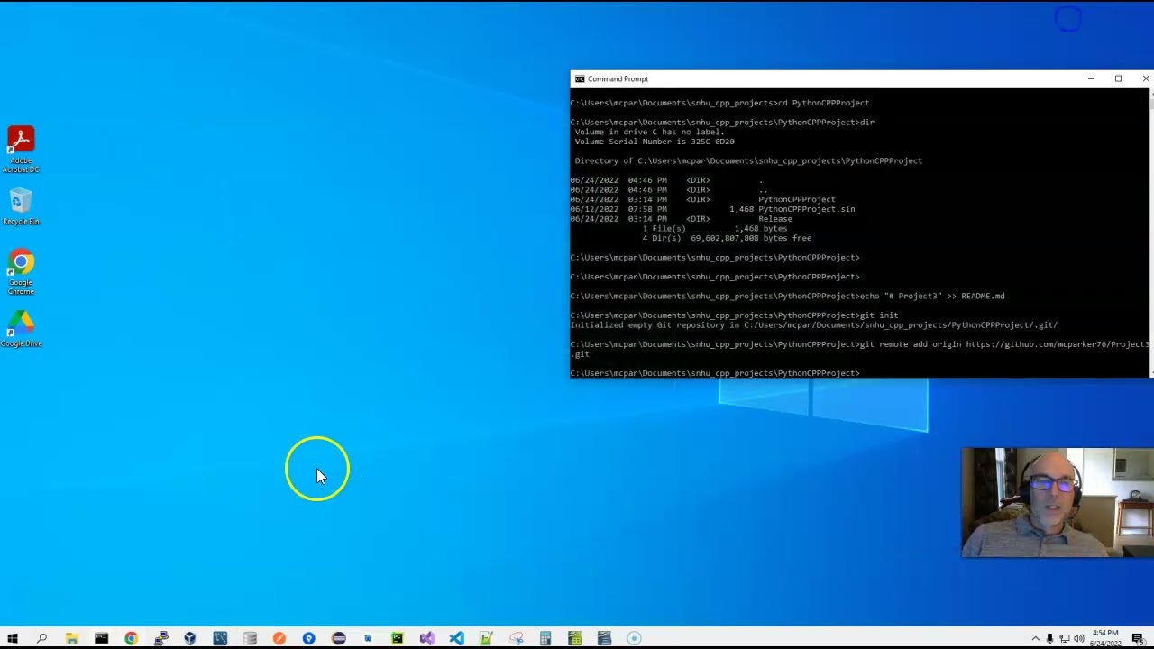 CS 210 Module 8 - Getting git