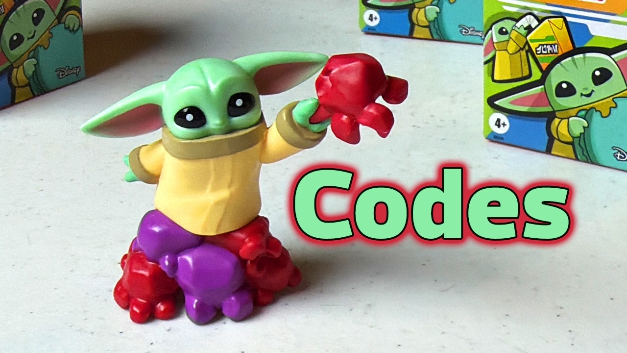 Star Wars Grogu Snack Attack mystery boxes with Codes
