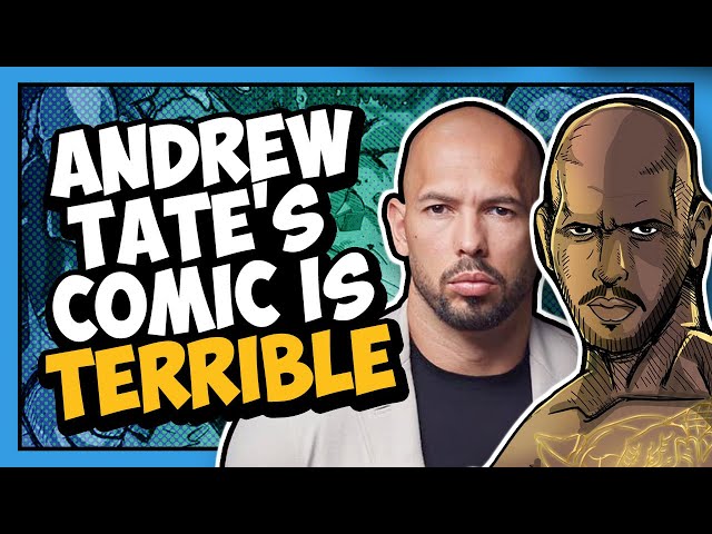 "I can’t stop laughing at how bad the art is" - Andrew Tate releasing a ...