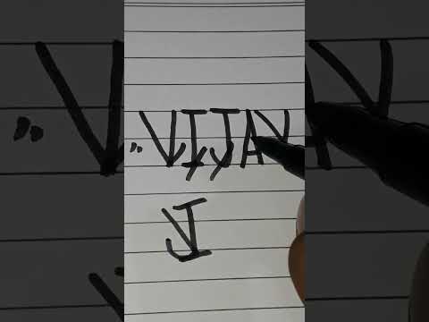 VIJAY name logo🙋♂️《comment your name》#viral #shorts