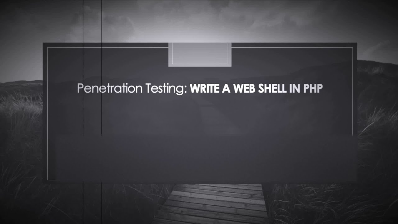 Web Shell in Php - Penetration Testing